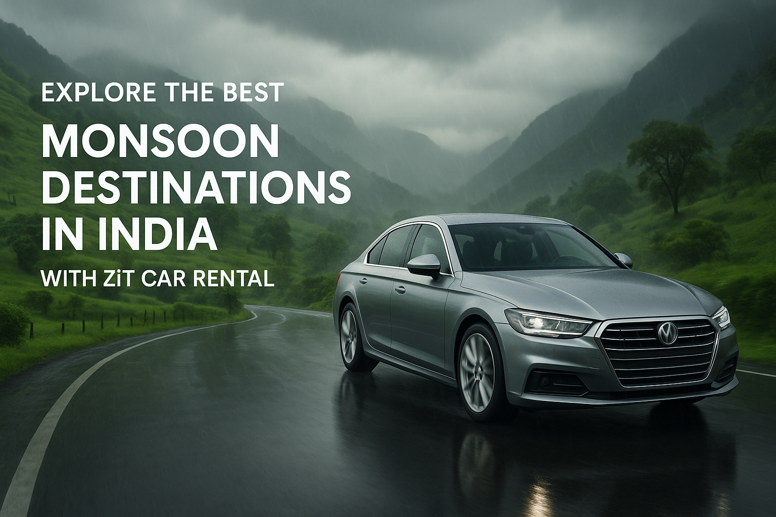 Best Places to Visit in Monsoon in India - ZiT Car Rental